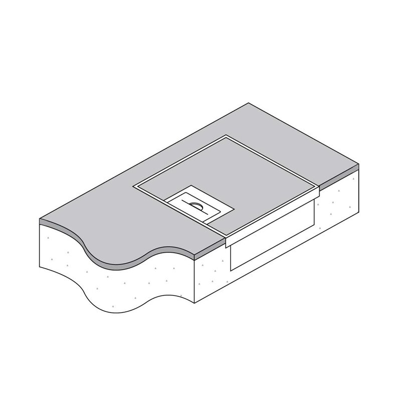 FOBSS19R1STDO3D - FFOB-149/2P3D Floor Box 1 x Standard Double GPO 3 x ...