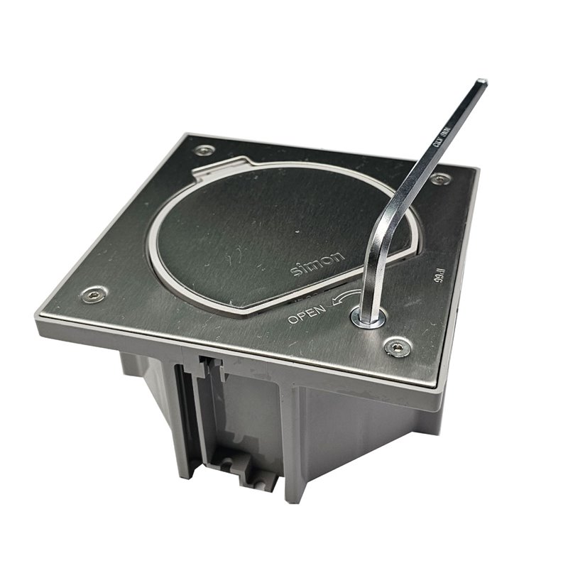 IP Rated Outlet Box Stainless Steel 10amp Auto Switched Outlet (ALLEN ...