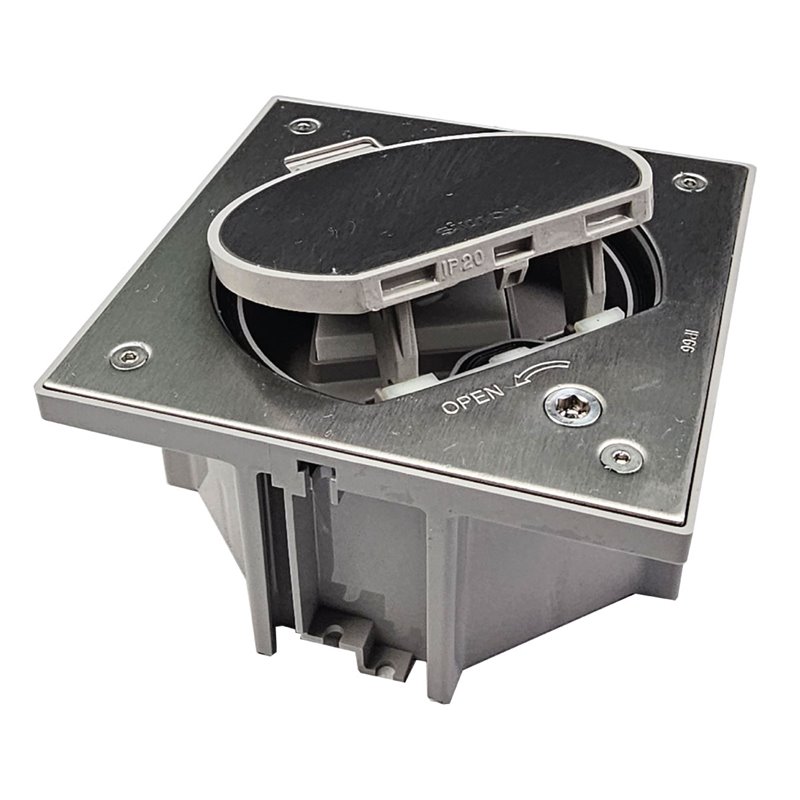 IP Rated Outlet Box Stainless Steel 10amp Auto Switched Outlet (ALLEN ...