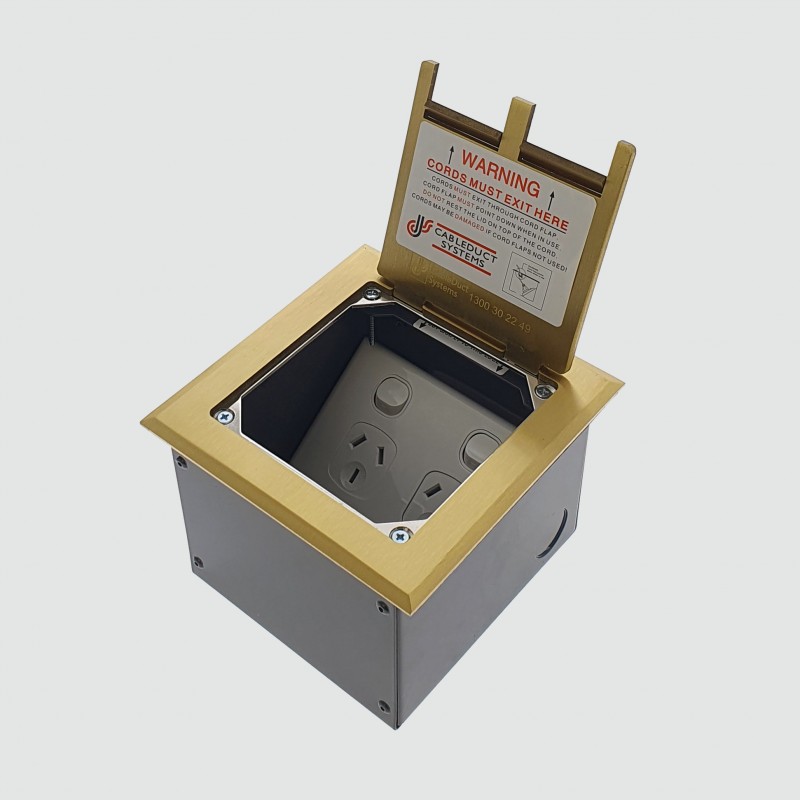 FOBBRF1STDO - FFOB-144 Floor Box 1 Standard DGPO