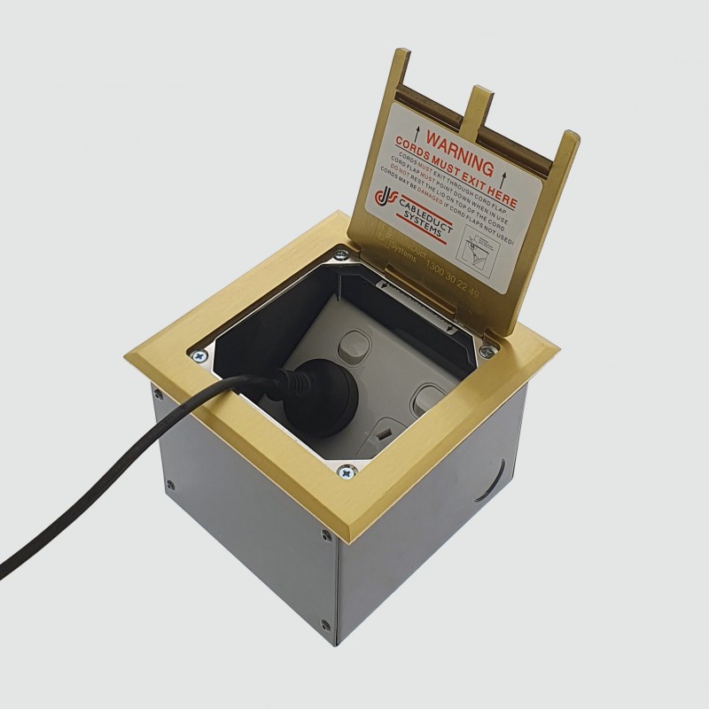 FOBBRF1STDO - FFOB-144 Floor Box 1 Standard DGPO