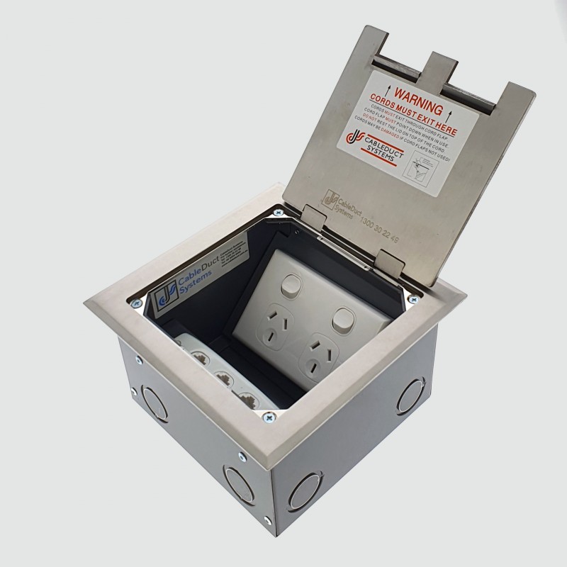 FOBSSF1STDO3DXL - FFOB-188S 1 STANDARD DGPO OUTLET 3 GANG DATA